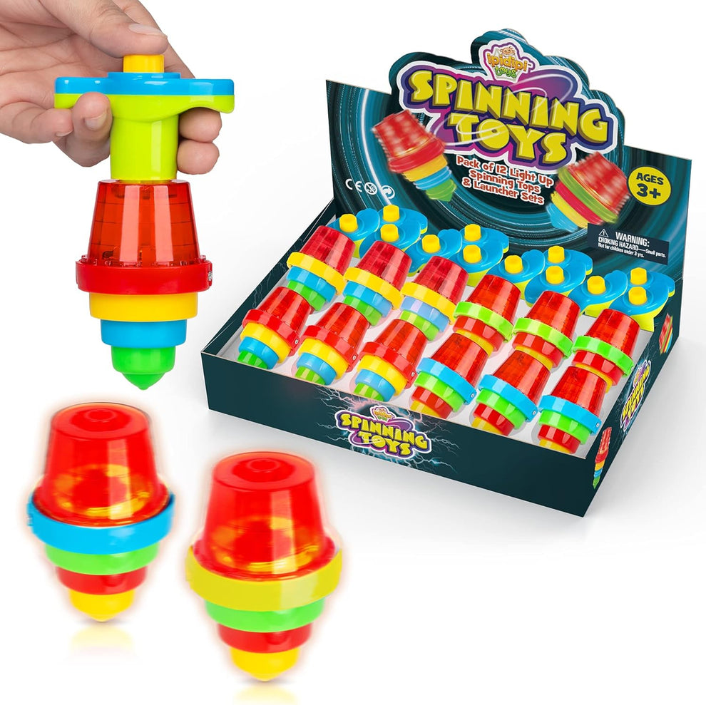 Light Up Spinning Tops – Ipidipi Toys
