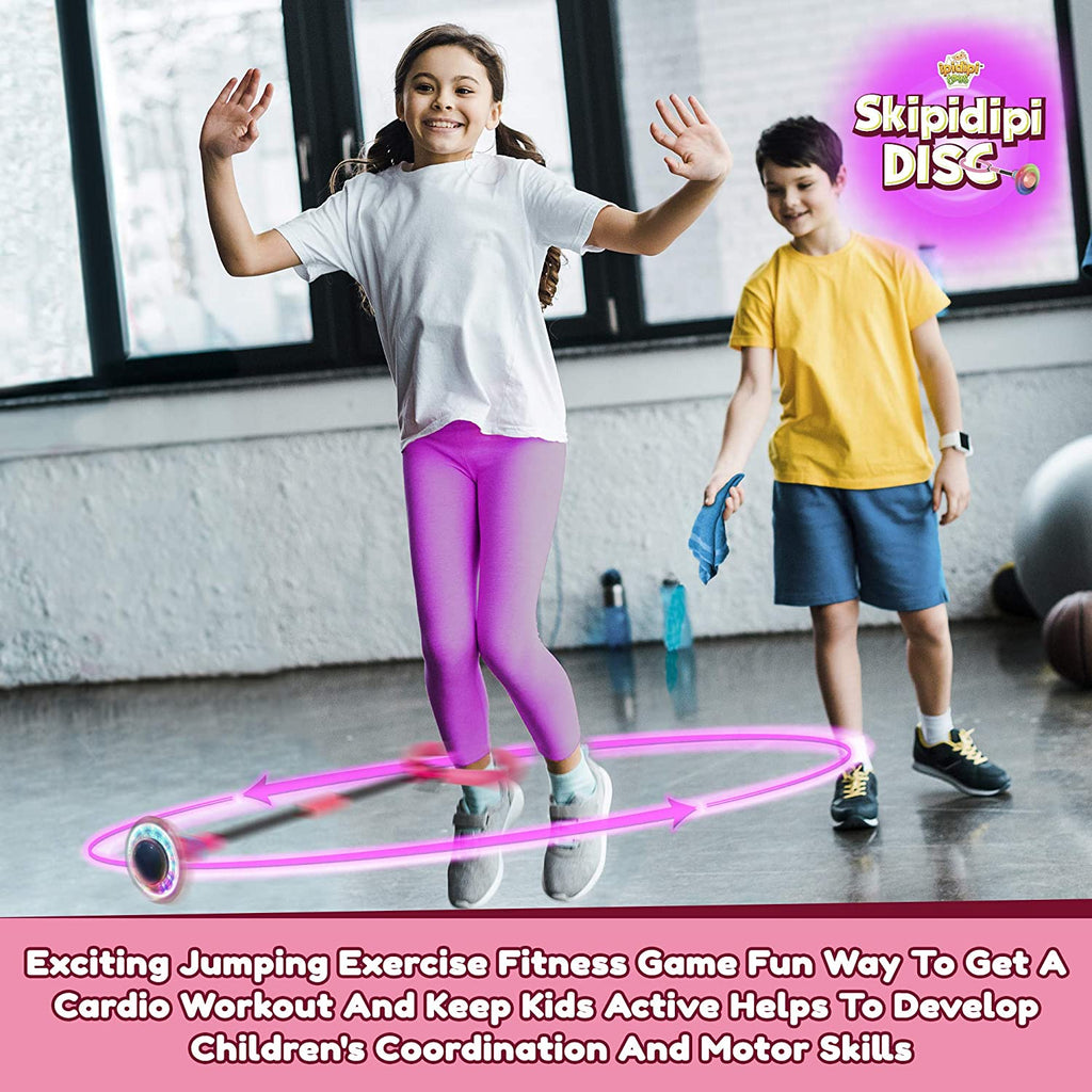 Skip It Ankle Toy - Pink Retro Skipit Toy | Funky Toys Co
